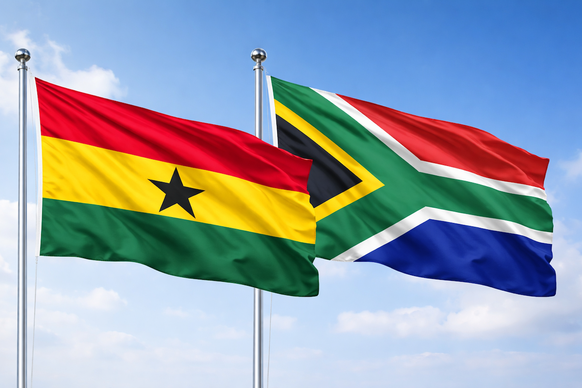 Accra s’envole, Johannesburg chute